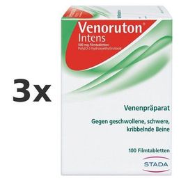 STADA 3x Venoruton 300 Hartkapseln 100 St