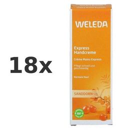 18x Weleda Sanddorn Express Handcreme 50 ml