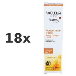 18x Weleda Calendula Wundschutzcreme parf&uuml;mfrei 10 ml