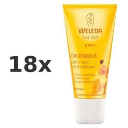 18x Weleda Calendula Wind- und Wetterbalsam 30 ml
