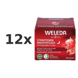 12x Weleda straffende Nachtpflege Granatapfel & Maca 40 ml