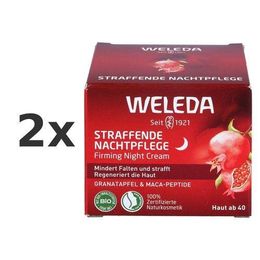 2x Weleda straffende Nachtpflege Granatapfel & Maca 40 ml