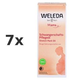 7x Weleda Schwangerschaftspflege&ouml;l 100 ml