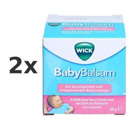 2x Wick BabyBalsam 50 g