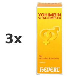 3x Yohimbin Vitalcomplex Hevert Tropfen 100 ml