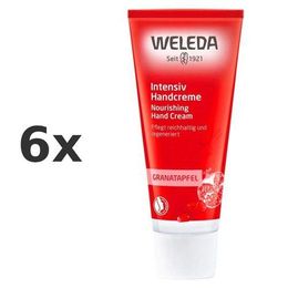 6x Weleda Granatapfel intensiv Handcreme 50 ml