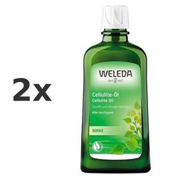 2x Weleda Birke Cellulite-&Ouml;l 200 ml