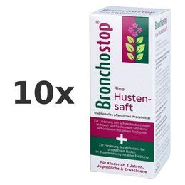 MCM KLOSTERFRAU Vertr. GmbH 10x Bronchostop Sine Hustensaft 200 ml