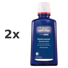 2x Weleda for Men Rasierwasser 100 ml