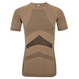 Bundeswehr Funktionsunterhemd IDZ kurz Original gebraucht braun/schwarz, Gr&ouml;&szlig;e XXL