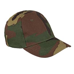 Mil-Tec Baseball Cap Kids woodland