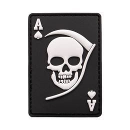 bw-online-shop Rubber Patch Death Ace schwarz