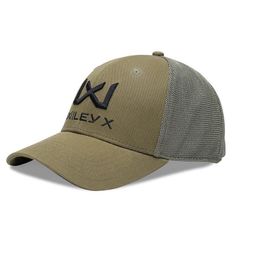Trucker Cap WX Logo oliv/schwarz