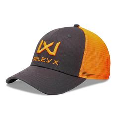 Trucker Cap WX Logo schwarz/orange