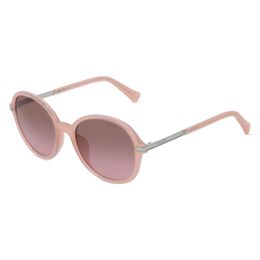Ralph Lauren Ralph RA5297U | Damen-Sonnenbrille | Fassung: Vollrand, Rund, Acetat, Rose Hell | Glasfarbe: Braun Verlaufend