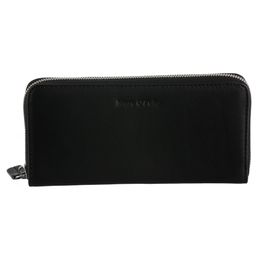 Damen Geldb&ouml;rse "Emilie", MARC O'POLO ACCESSORIESschwarz, Leder, Kleinlederwaren, Damen Geldbeutel, Portemonnaie, Money Pocket mit Rei&szlig;verschluss
