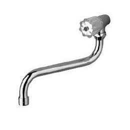 Kaja Classic Sp&uuml;ltisch-Schwenkventil,, S-Ausl. 200mm, Mark. w chrom Kroneng., 30403-1-C 30403-1-C