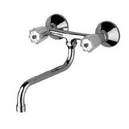 Kaja Classic Sp&uuml;ltisch-Schwenkventil,, S-Auslauf 150mm chrom, 31003-3-C 31003-3-C