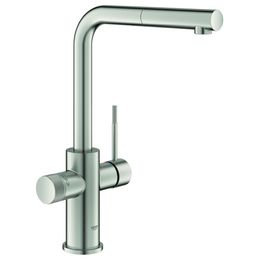 Grohe 5-in-1 Armatur Grohe Blue 104430, azb L-Ausl. f K&uuml;hler Home/Pro supersteel, 104430DC01 104430DC01