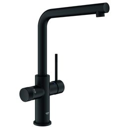 Grohe 5-in-1 Armatur Grohe Blue 104421, L-Ausl.f. K&uuml;hler Home/Pro phantom black, 104421KF01 104421KF01