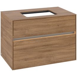 Villeroy & Boch Villeroy & Boch Waschtischunterschrank Collaro C108B0 800x548x500mm mit Beleuchtung Kansas Oak C108B0RH