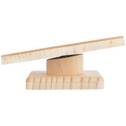 Trixie Kleintier Laufteller aus Holz/Kork &oslash; 22 cm
