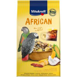 Vitakraft African Hauptfutter f&uuml;r afrikanische Papageien Vogelfutter 750g