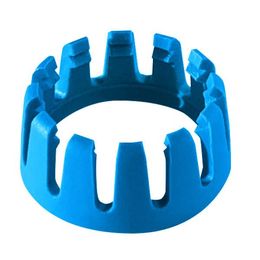 GEKA Klemmring-Set plus Steck. Trinkw. 4 x, 1/2 Zoll, 13 mm, blau