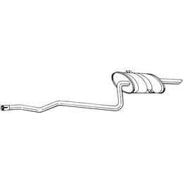BOSAL Endschalld&auml;mpfer 288329 f&uuml;r TOYOTA