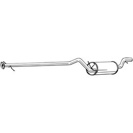 BOSAL Mittelschalld&auml;mpfer 288337 f&uuml;r Ford