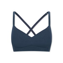 Schiesser Damen B&uuml;gelloser BH Unique Cotton 1er Pack