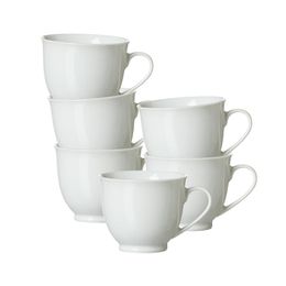 Ritzenhoff & Breker Ritzenhoff & Breker Kaffeetassen Bianco Rondo 180 ml 6er Set