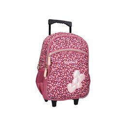Studio V Wildflower Trolley Schulrucksack M&auml;dchen Kinder Rucksack
