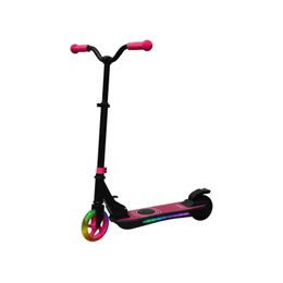 Denver SCK-5500P Kinder E- Scooter pink (ab 6 Jahren, max. 10 km/h, bis zu 6 km, Tragf&auml;higkeit 50kg, IPX4,)