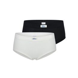 Schiesser Damen Panty Feinripp - Revival Paula 2er Pack