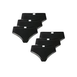 Schiesser Damen Tanga Modern Multipacks 6er Pack