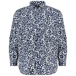 Herren Gro&szlig;e Gr&ouml;&szlig;en | Lerros Freizeithemd mit Leinen Farbe blau Gr&ouml;&szlig;e: 6XL