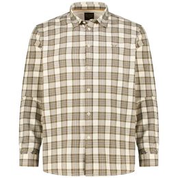 PME-Legend Herren Gro&szlig;e Gr&ouml;&szlig;en | PME LEGEND Kariertes Flanellhemd Farbe wei&szlig; Gr&ouml;&szlig;e: 5XL
