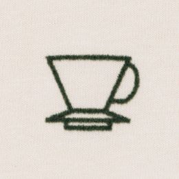 Coffee Circle x Str&oslash;m Collaboration T-Shirt, 100 % Bio-Baumwolle und recyceltes Polyester Biobaumwolle, wei&szlig;