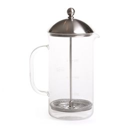 Trendglas Jena French Press 1 Liter, 8 Tassen, Siebstempelkanne