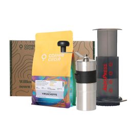 Coffee Circle Geschenkset, Porlex Mini Handm&uuml;hle & Aeropress im Set