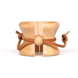 Chemex Holzmanschette mit Lederband f&uuml;r die 6, 8 und 10 Tassen Karaffe
