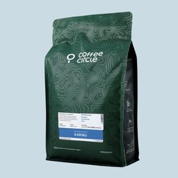 Coffee Circle Kaffee Karibu, 1kg gemahlen, Arabica Blend aus Brasilien, Kenia, &Auml;thiopien, Aromen von Zimt & Schokolade