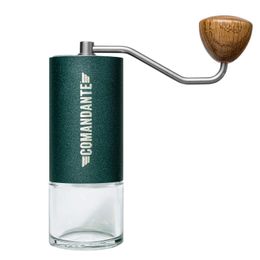 COMANDANTE C40 MK4 Nitro Blade Handm&uuml;hle, Racing Green, manuelle Kaffeem&uuml;hle