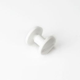 Buchschrauben wei&szlig;, 5 x 12mm f&uuml;r 8mm PS