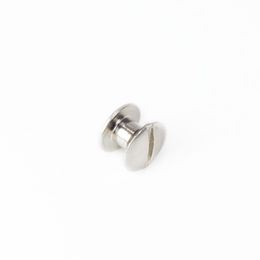 Buchschrauben vernickelt, 5 x 10mm f&uuml;r 8mm PS