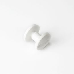 Buchniete wei&szlig;, 5 x 12mm f&uuml;r 6mm PS