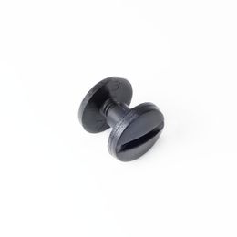 Buchschrauben schwarz, 5 x 12mm f&uuml;r 6mm PS