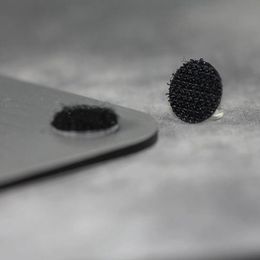 Klettbefestigung schwarz 13mm