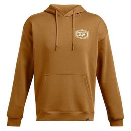 Under Armour - "Genie" Kapuzenpullover f&uuml;r Herren, Fleece, Lang&auml;rmlig (Gelb)